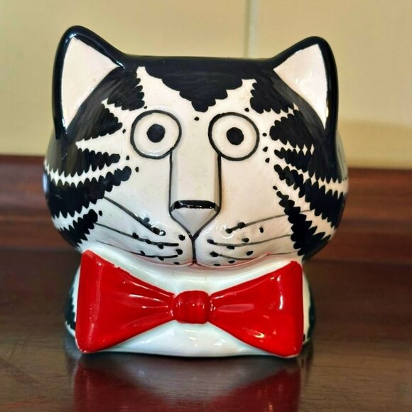 Sigma Beauty | Dining | Kliban Cat Hand Painted Ceramic Coffee Mug ...